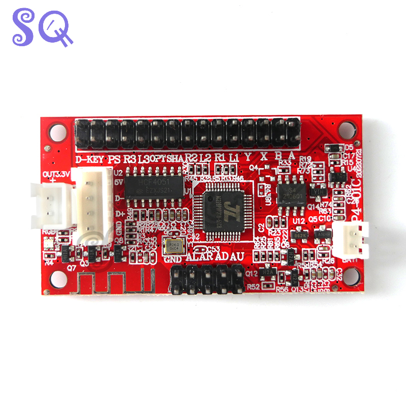 New Zero Delay Encoder PS4 Wired and Wireless Bluetooth Integrated ...