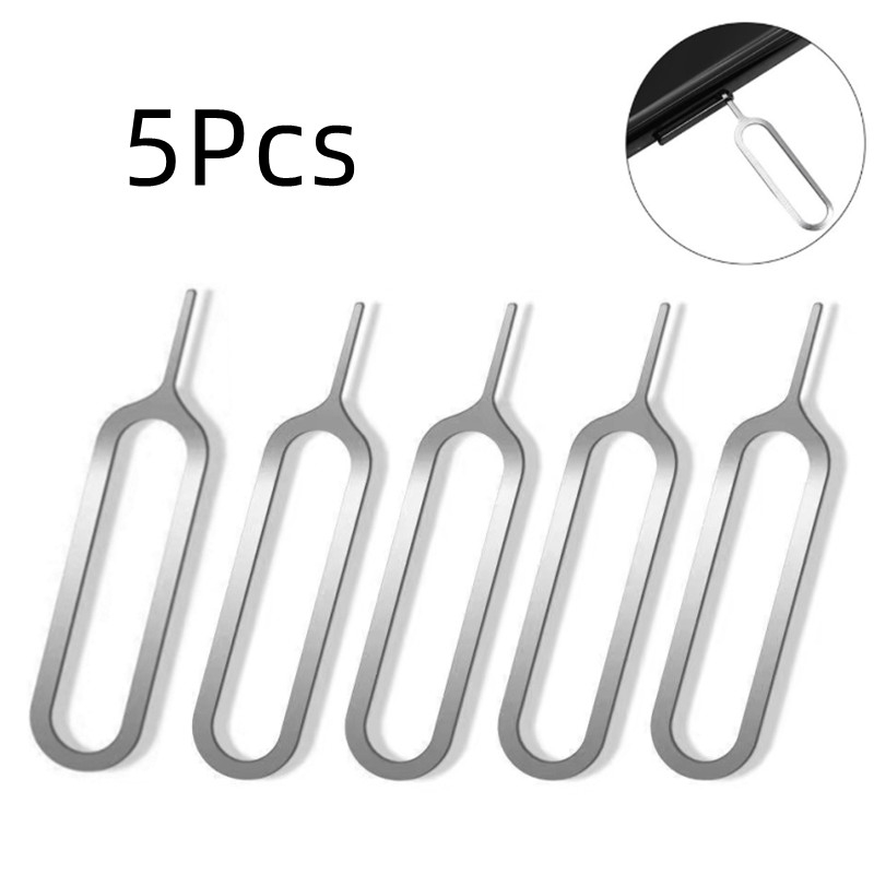 Universal Slim Sim Card Tray Pin Removal Tool Needle Memory Card ...