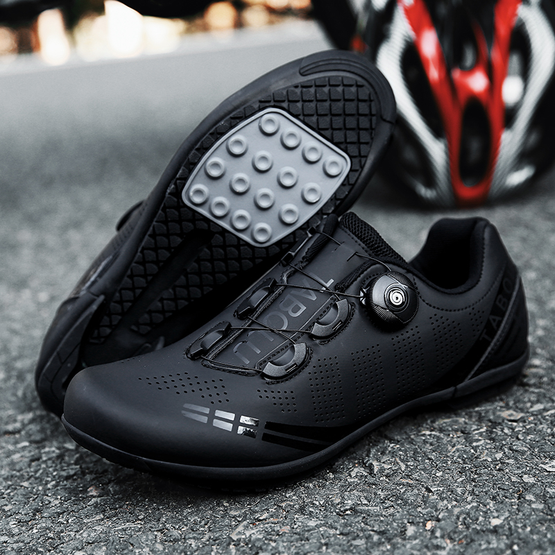 Cycling Shoes Road Bike SPD Bicycle Shoes Self-locking Breathable Mtb ...