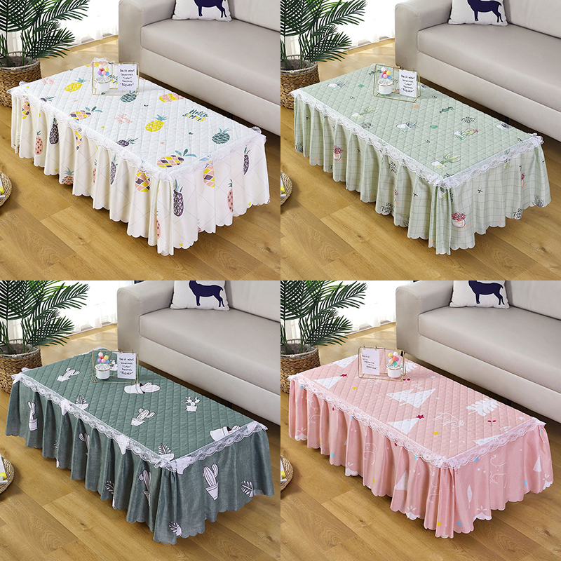Coffee Table Tablecloth Living Room Cover European Style Fabric Cloth ...