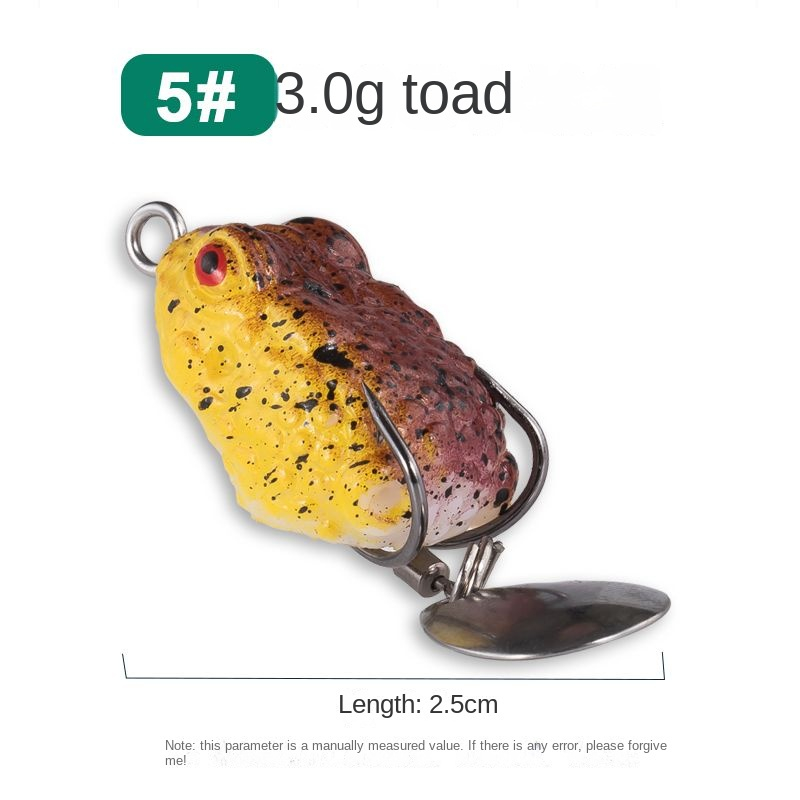 Soft frog 3cm/3g Mini Frog Casting Lure Soft frog murah Frog Bait ...