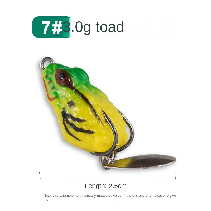 Soft frog 3cm/3g Mini Frog Casting Lure Soft frog murah Frog Bait ...