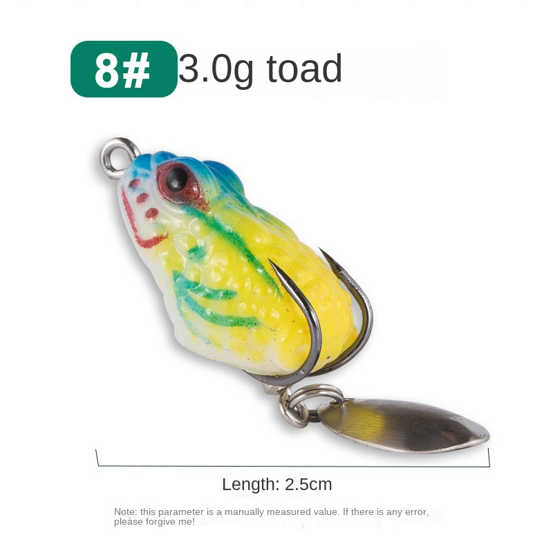 Soft frog 3cm/3g Mini Frog Casting Lure Soft frog murah Frog Bait ...
