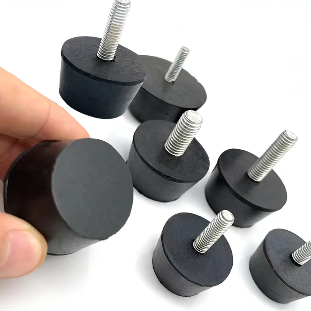 1Pcs Rubber Adjustable Feet Pad With Screw M8 M10 Table Chair Balck ...