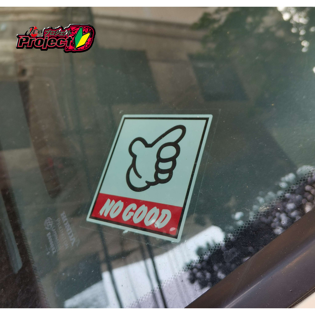 JDM OSAKA Kanjo Car Windshield Electrostatic Sticker Japanese Style ...