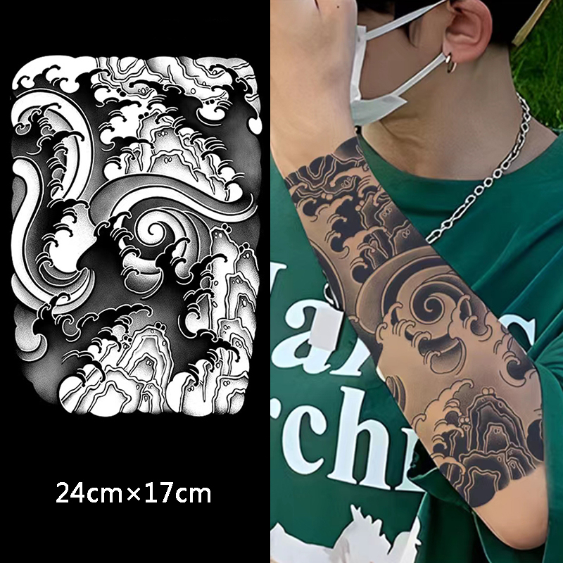 【COCO Magic Tattoo】Lasts 15 days ；24cm*17cm；tattoo sticker waterproof ...