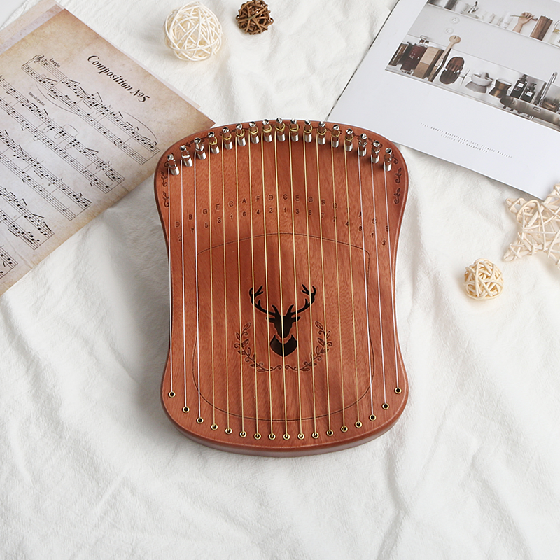 17 Strings Harpika Lyre Harp Easy to learn Musical Instrument | Shopee ...