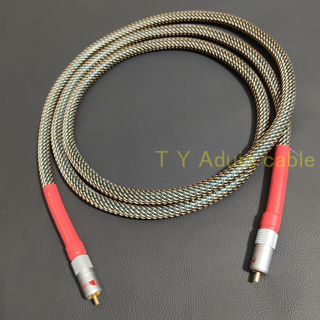 ORTOFON High-end 8N OFC coaxial cable DAC 75Ω digital RCA subwoofer line 100% shielding and anti ...
