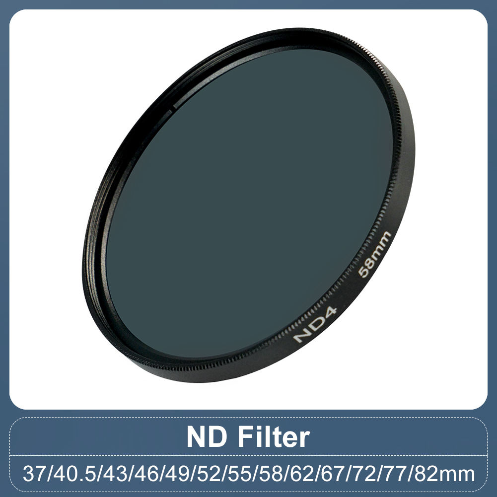 ND Filter Neutral Density Filter ND2 ND4 ND8 37mm 40.5mm 43mm 46mm 49mm 52mm 55mm 58mm 62mm 67mm ...