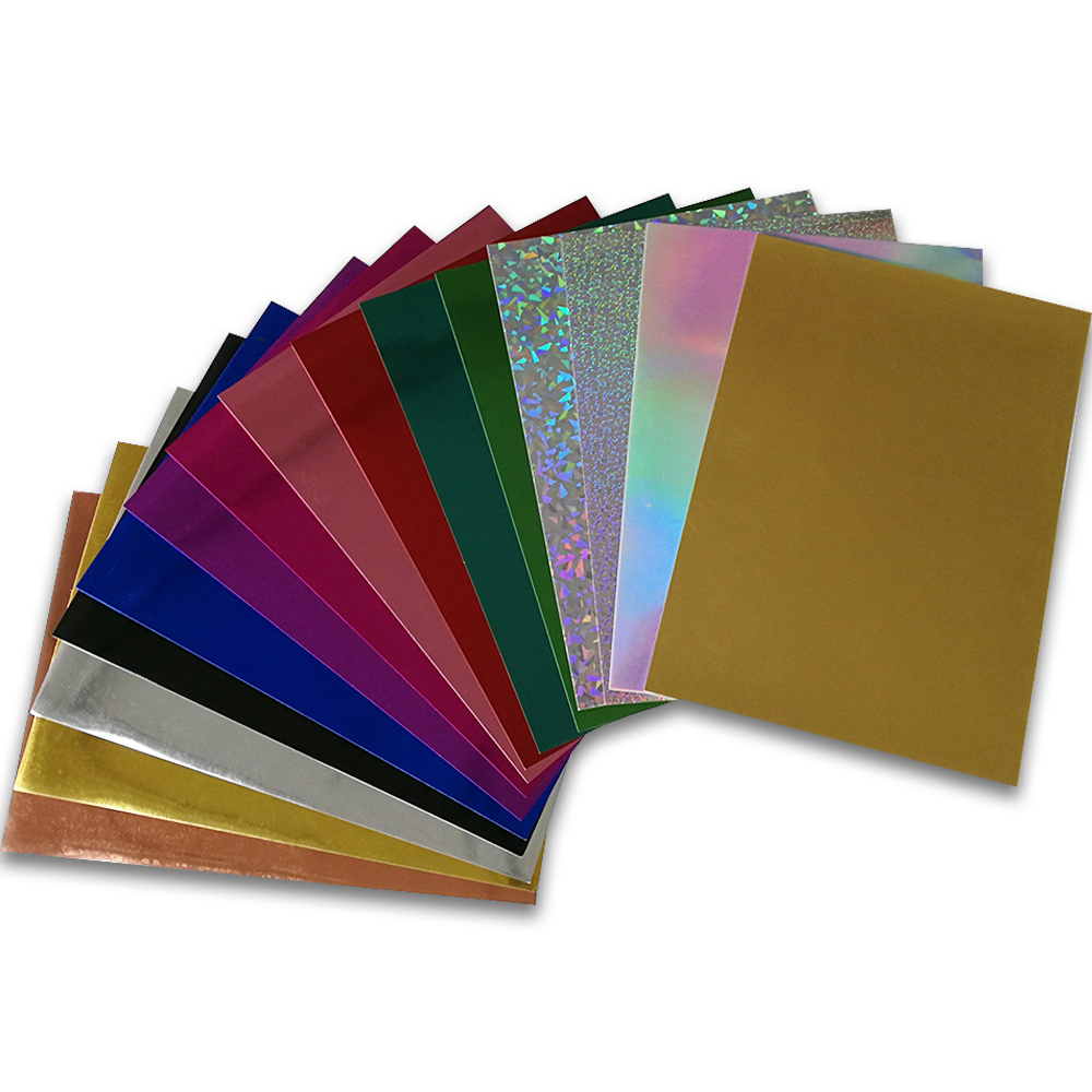 10 sheets/pack multi-color handcraft paper 250GSM A4 FSC mirror plane ...
