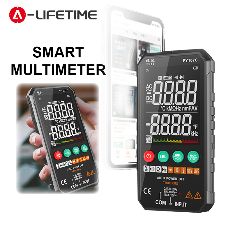 Intelligent Multimeter 6000 Counts Automatic Range Smart Multimeter ...