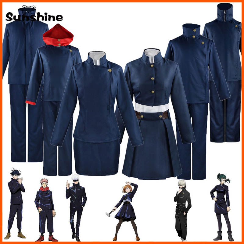 Jujutsu Kaisen Cosplay Costume Nobara Kugisaki Inumaki Toge Yuji ...