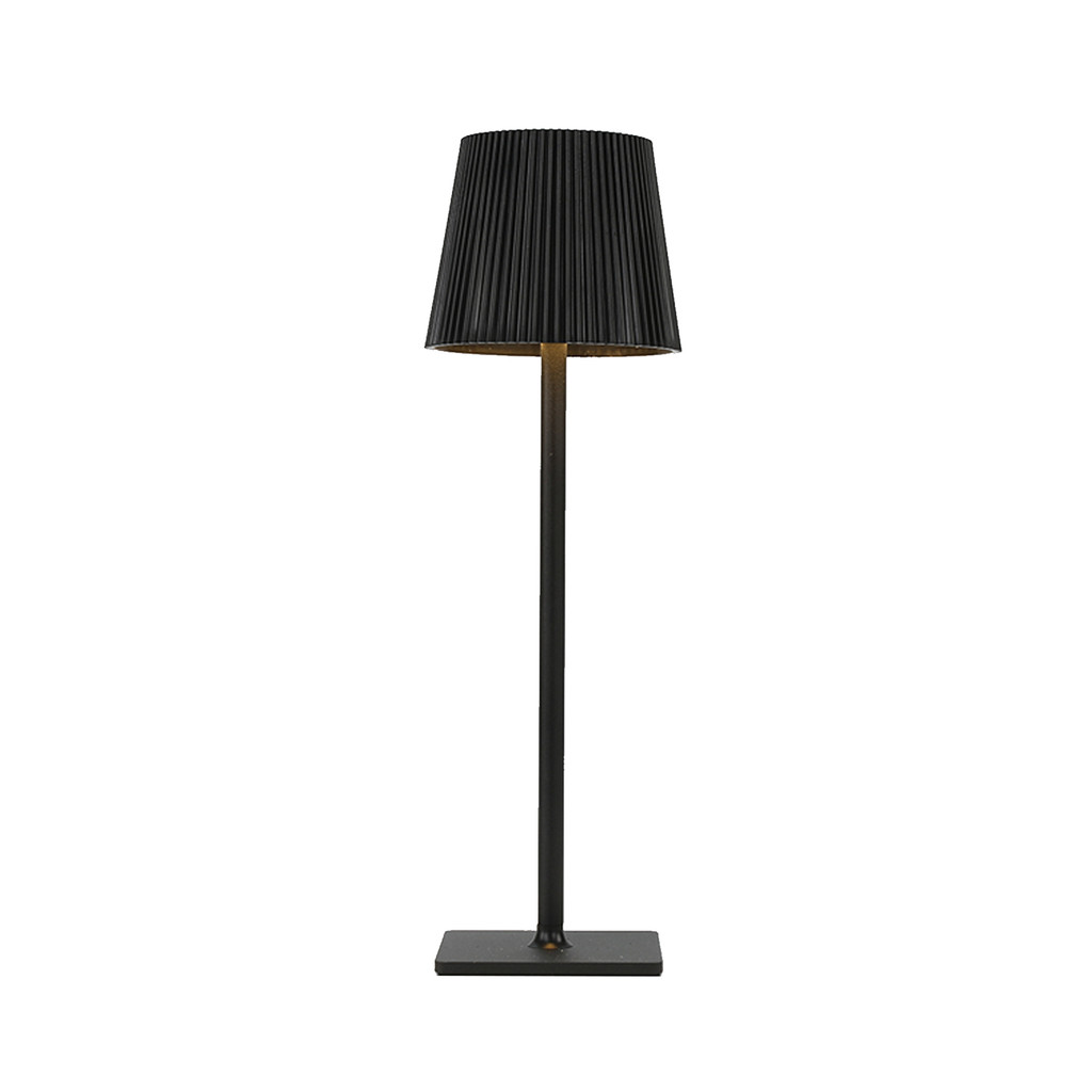 DIY Removable Pleated Head Tall Table Lamp (4000 MAh Battery) | Shopee ...