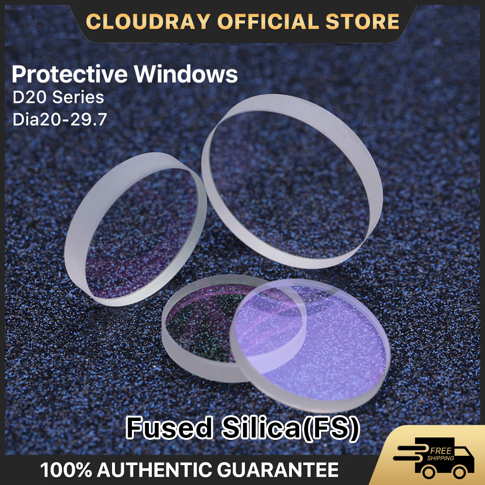 Cloudray Laser Protective Windows D20 - D29 Series Quartz Fused Silica ...
