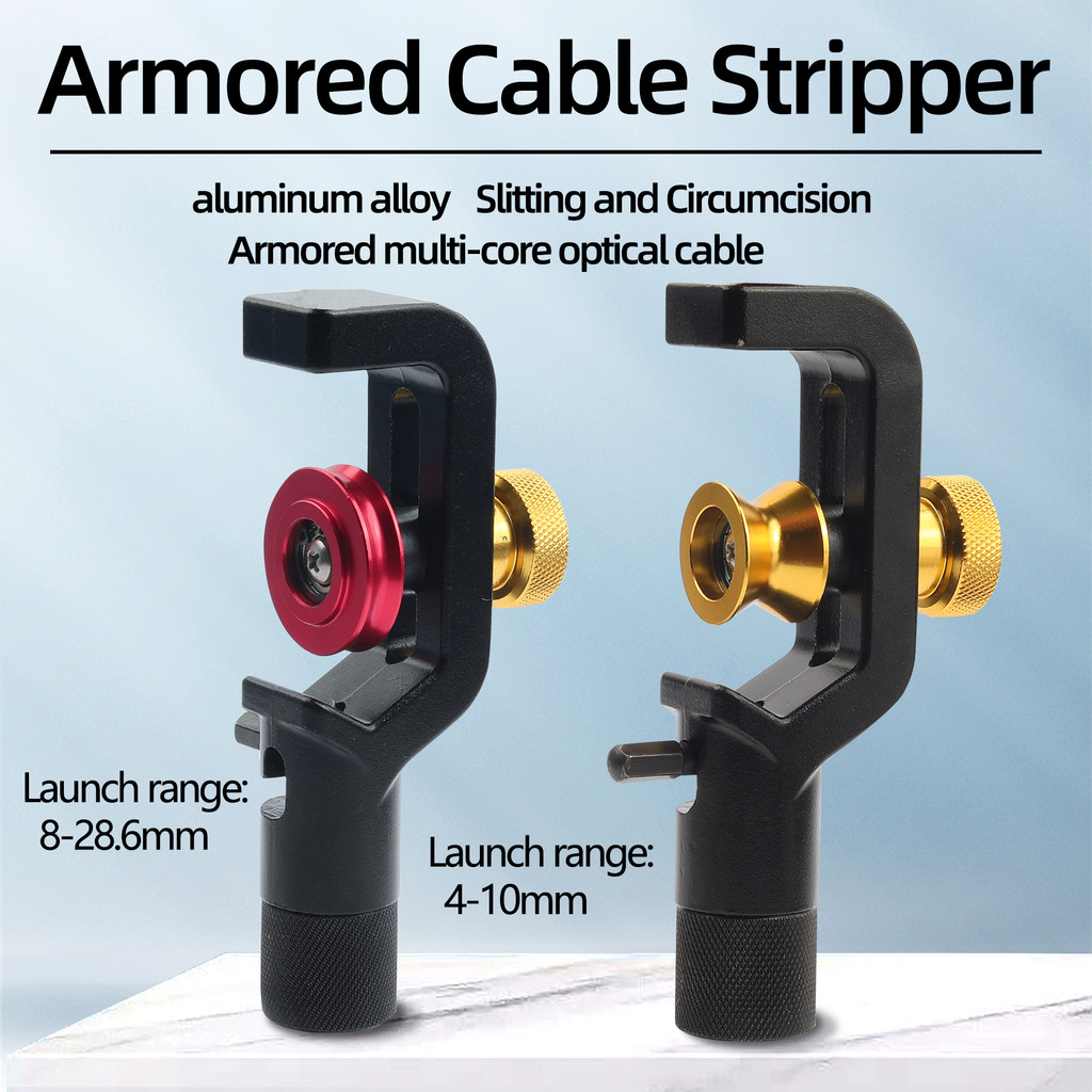 4mm-10mm/8mm-28.6mm/ Fiber Optic Cable Stripper Longitudina&Transverse ...