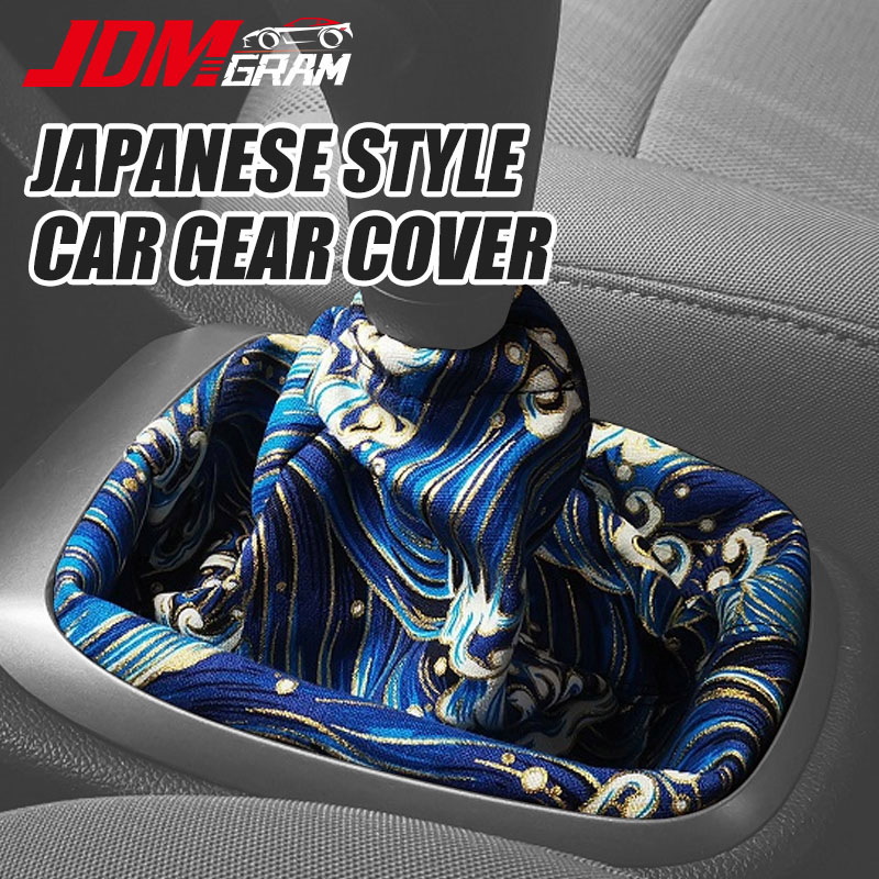 JDMGRAM Japanese Styling Car Shift Boot Cloth Decoration Universal Car ...
