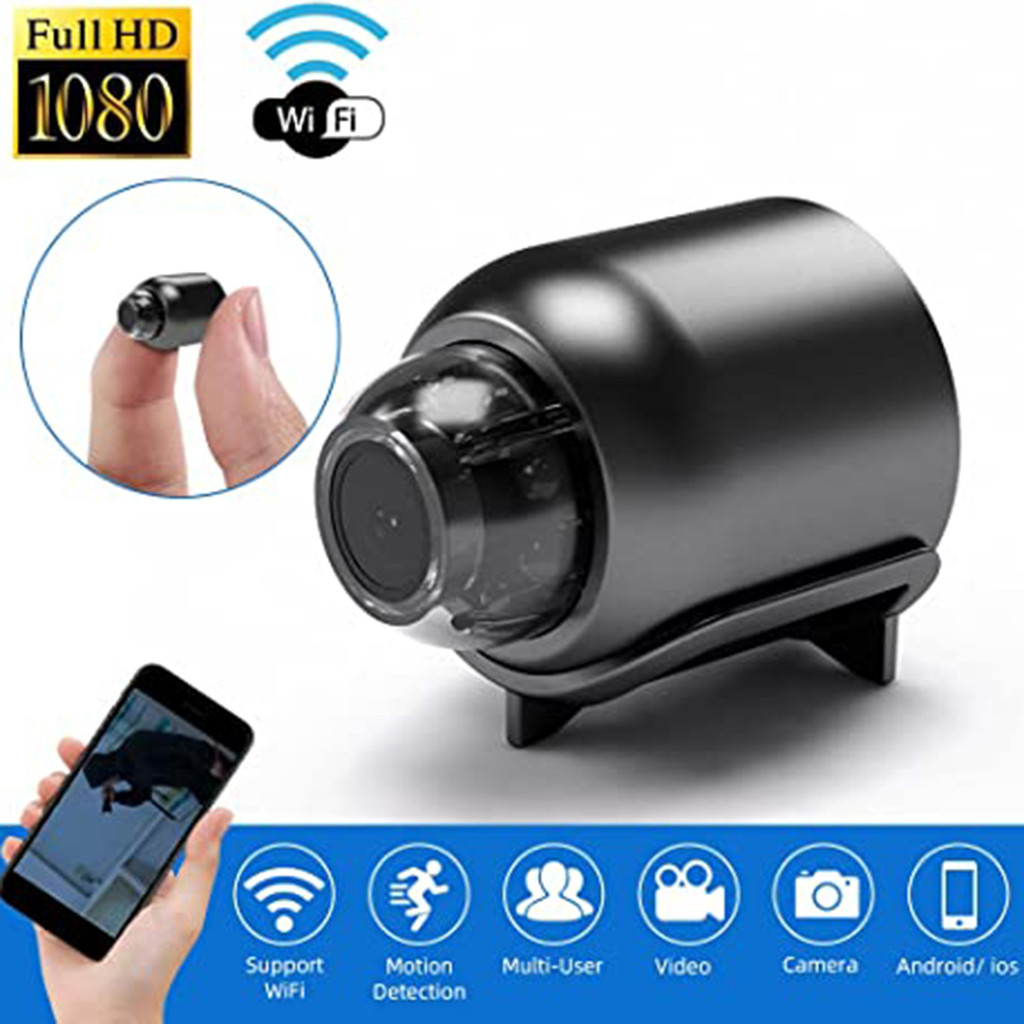 Wireless CCTV WiFi 1080P, small wide angle, dark, visible For safety ...