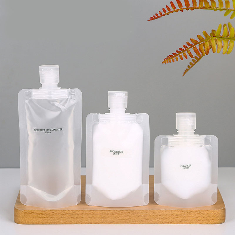 [houpingshop] Travel portable lotion dispensing bag travel transparent ...