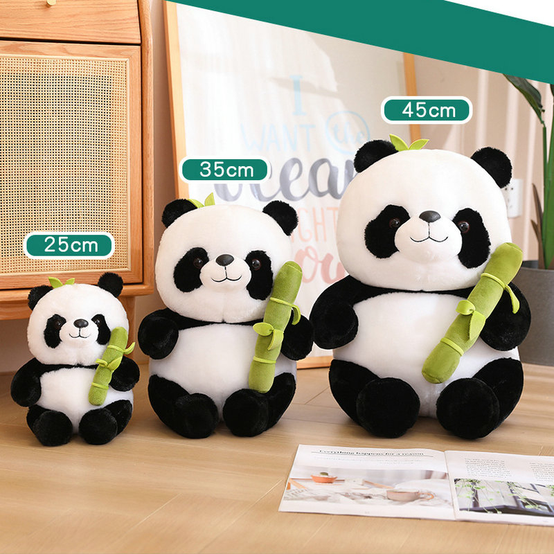 [Kokiya] Cute Panda Doll Toy Sleeping Pillow Muppet Children Birthday ...