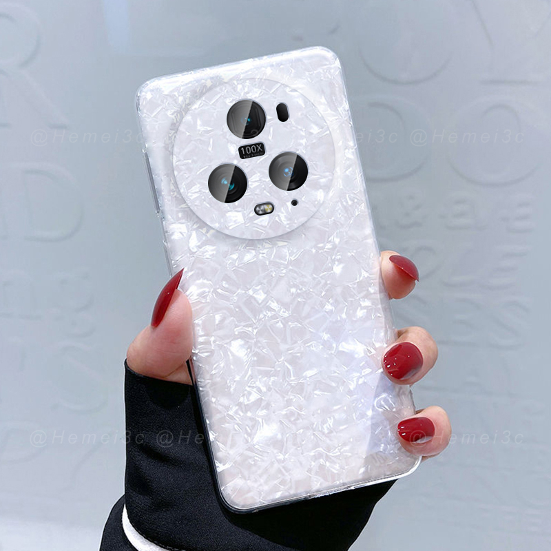 For Honor Magic 5 Pro Casing Translucent Shell Hard Back Phone Case ...