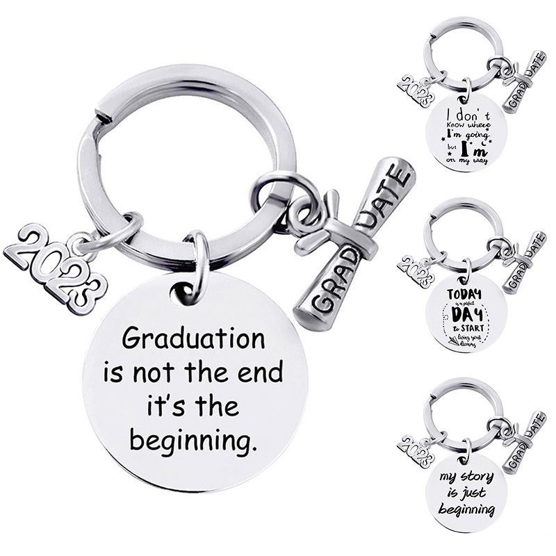 2023 Graduation Ceremony Key Chain Graduation Certificate Graduation ...