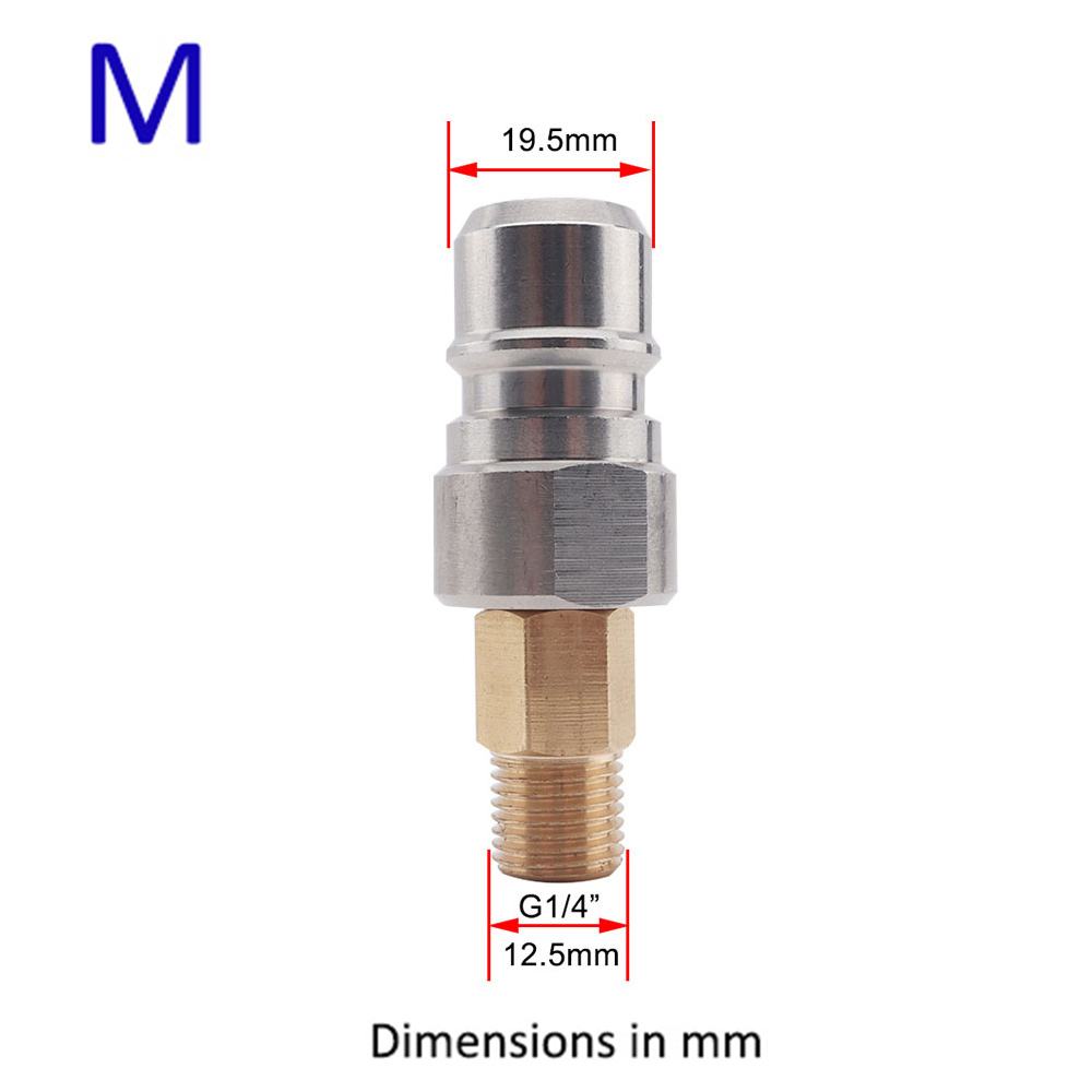 BEAR FORCE Pressure Washer Gun Lance Bayonet Adapter Snow Foam Lance ...