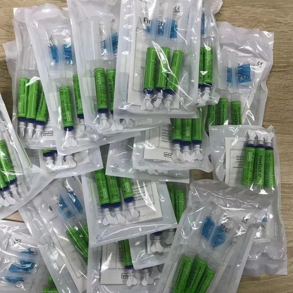 Korea Spident Etching agent 5ml*3pcs 37% etch dental materials | Shopee ...