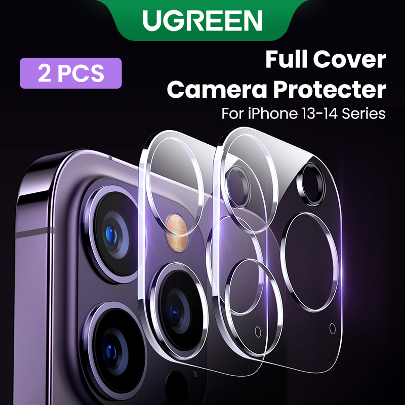 UGREEN 2PCS Camera Lens Protector for iPhone 14 Pro Max 2022 Full Lens Film for iPhone 14 Plus ...