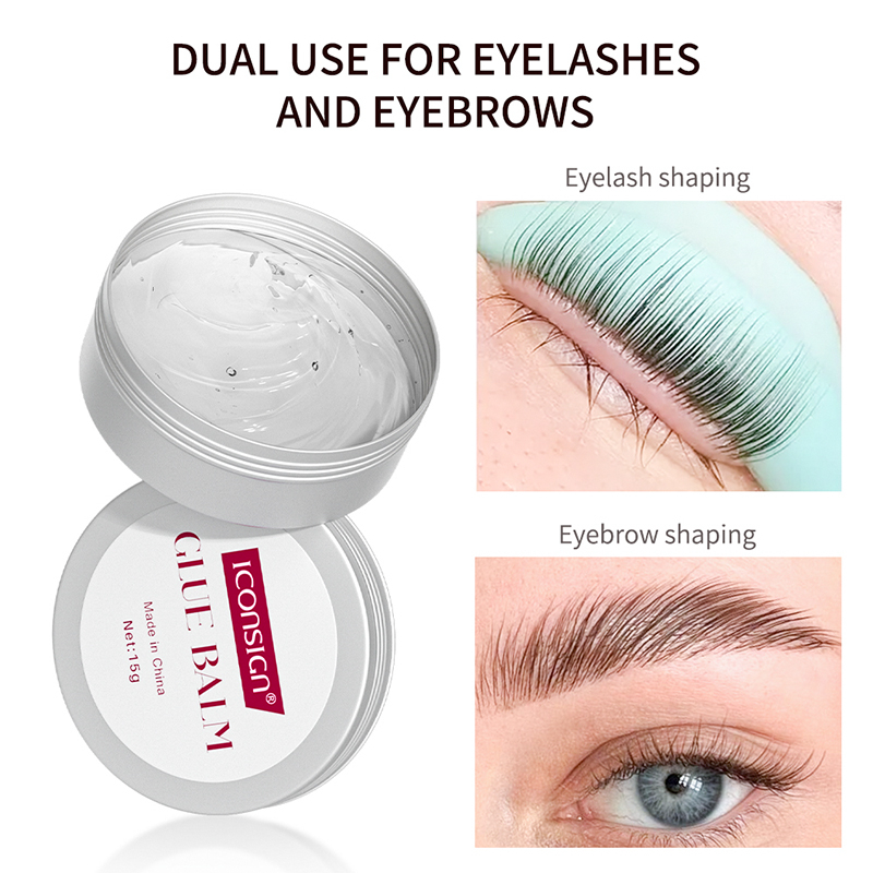 ICONSIGN Glue Balm for Lash Lifting 10s Fixing Shape Brow Lift and ...