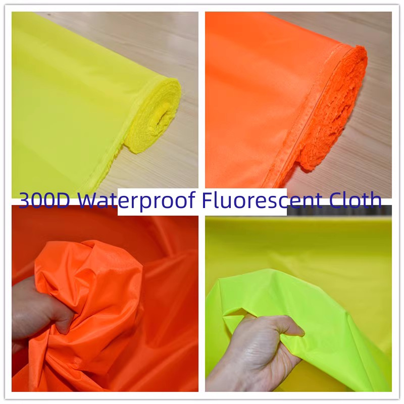 300D Fluorescent Oxford Cloth Waterproof PU Coating DIY Life jacket ...
