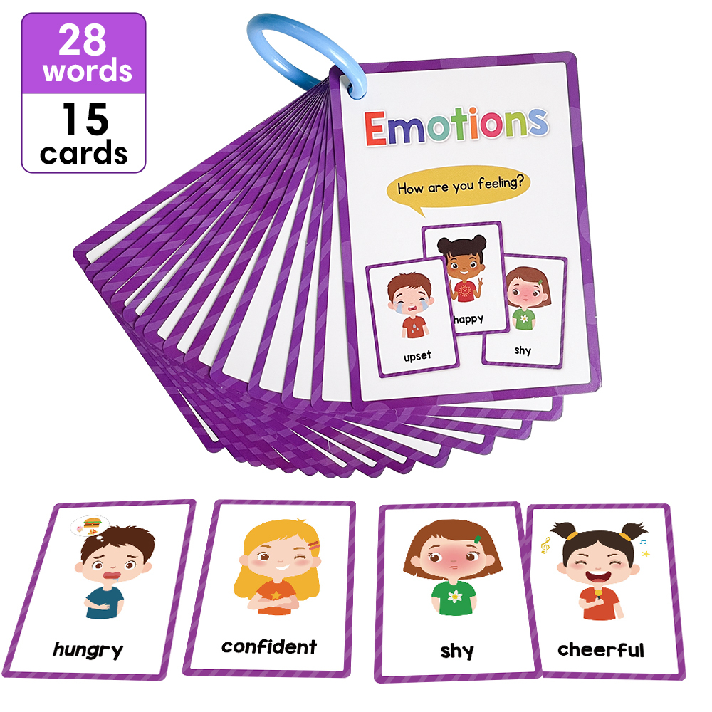 Daily Routines Life Cards Emotion Flash Cards Children Early ...