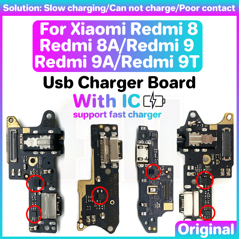 USB Charging charger port board for Xiaomi xm Redmi rm 8 8A 9 9C 9A 9T ...