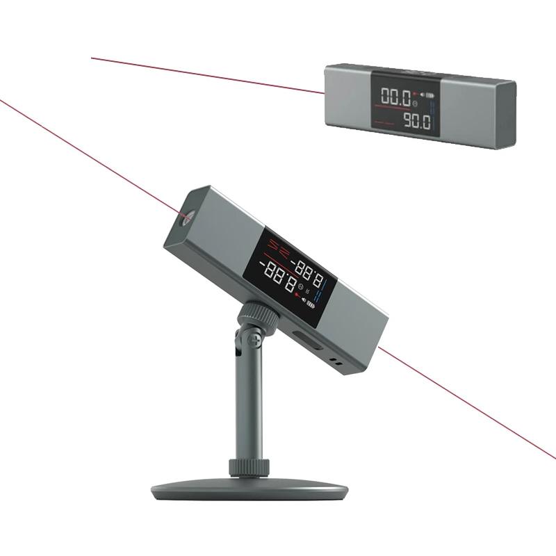 Laser Protractor Digital Inclinometer Angle Measure Laser Level Ruler ...