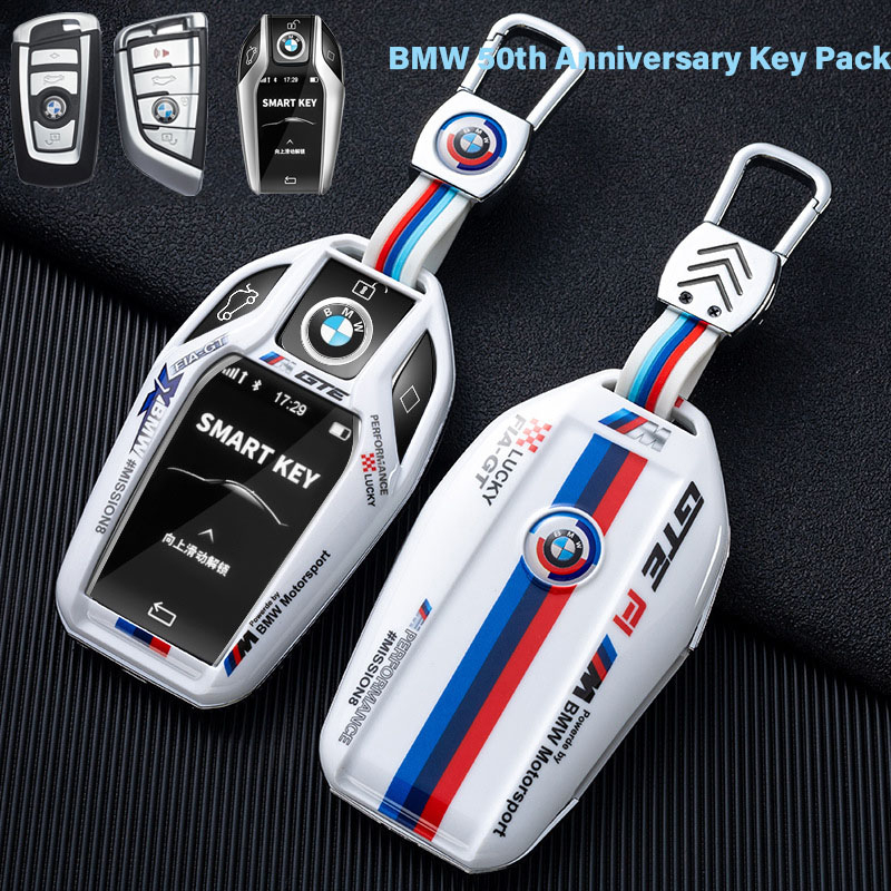 BMW 50th Anniversary Key Case 1 Series 2 Series 3 Series 5 Series 6 ...
