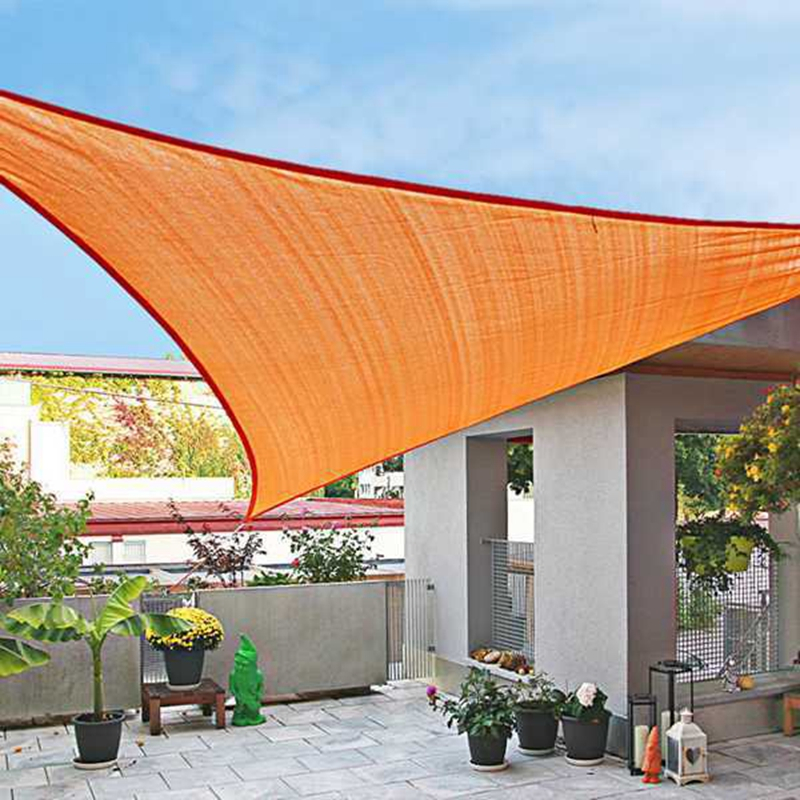 Triangular Sun Shade Sail 6*6*6M Outdoor Garden Waterproof Sun Shade ...