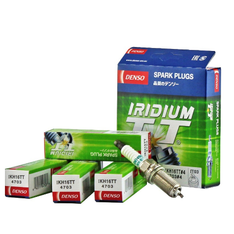4pcs Denso IKH16TT 4703 Double Iridium Car Spark Plug For Toyota ...