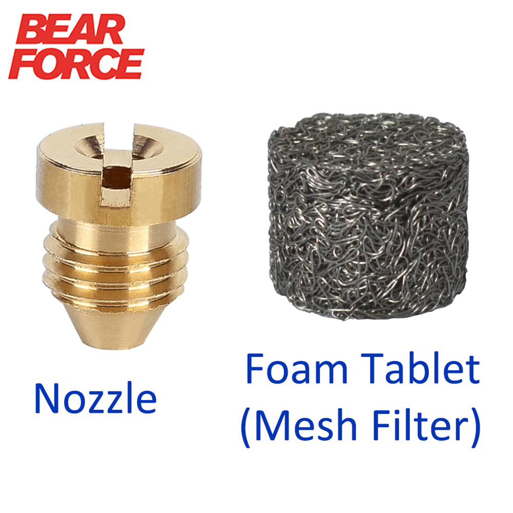 BEAR FORCE Snow Foam Lance Mesh Filter Foam Tablet Foam Cannon Spray ...