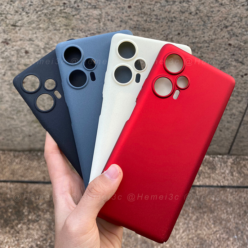 For Xiaomi Poco F5 Pro Casing Hard PC Back Sand Slim Phone Case Cover ...