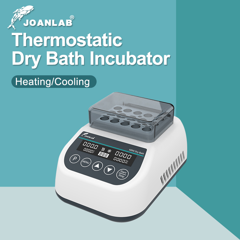 JOANLAB Mini Dry Bath Incubator Lab Constant Temperature Heater Incubation Shaker With Heating ...