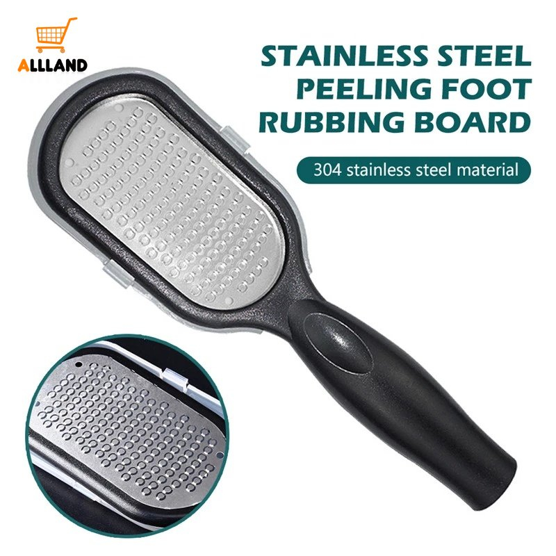Stainless Steel Foot File Kit/ Double Head Dead Skin Rubbing Board ...