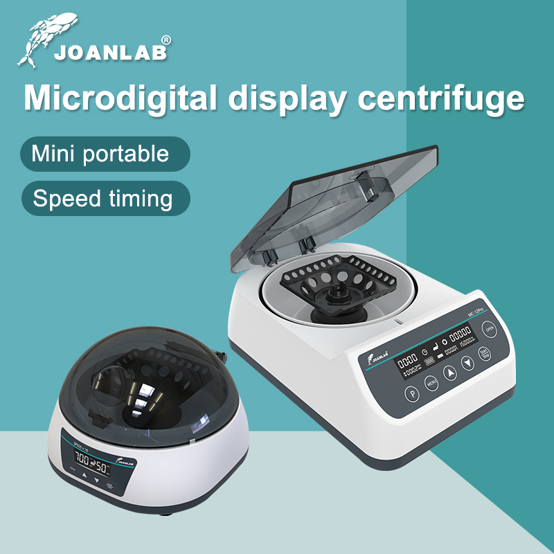 JOANLAB Pcr Centrifuge Machine Digital High-Speed Plasma Centrifuge Laboratory Microcentrifuge ...