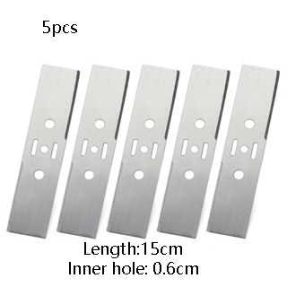 Mower Blade 20cm One-Word Thickened White Steel Alloy Blade Circular ...