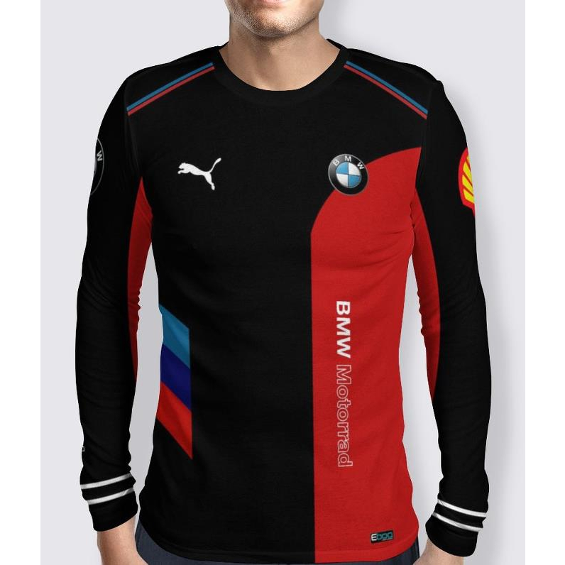 [Ready Stock] Tshirt BMW MOTORRAD RED Eboq Sublimation / AD Shirt BMW ...