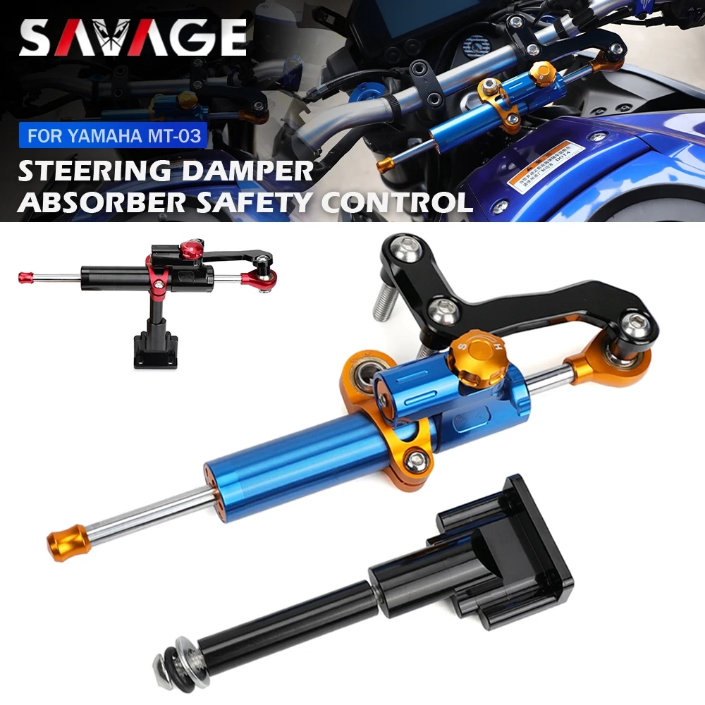 MT03 Steering Damper Stabilizer For YAMAHA MT-03 2020-2023 22 ...