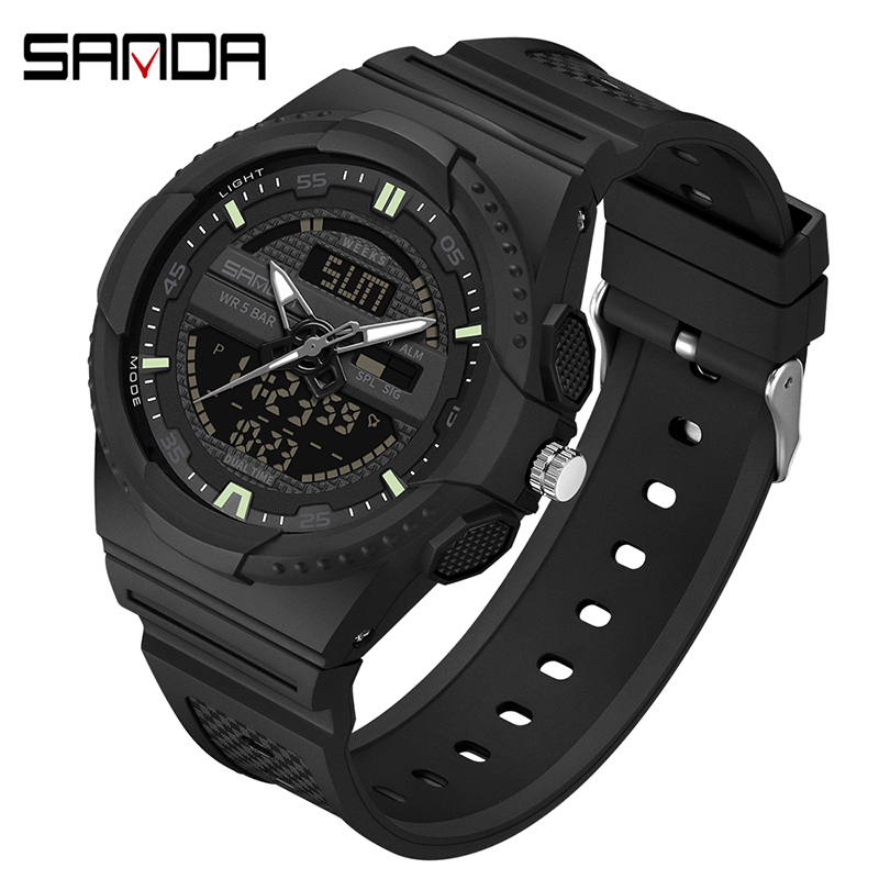 SANDA New Top Brand Luxury Men's Watch Fashion Trend Casual Men's and ...
