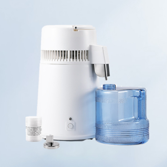 4L Water Distiller with Plastic Bucket 750W Medical Equipment Distiller ...