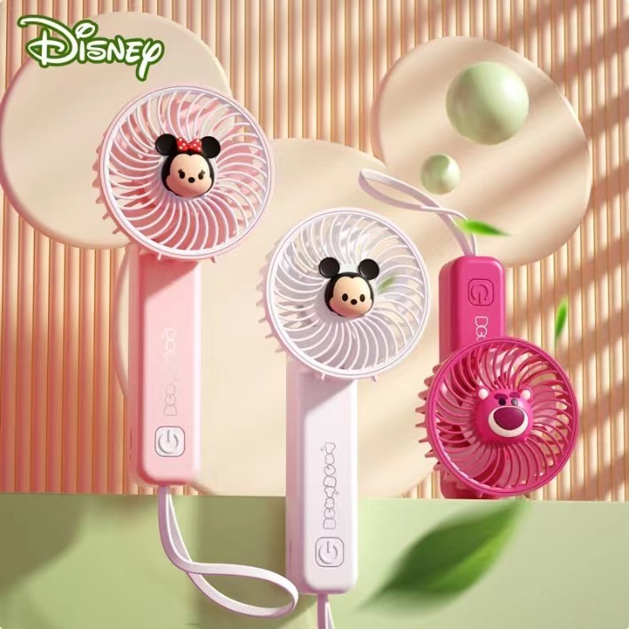 Disney DY-503 Portable Fan Handheld Fan Large Wind Portable Small Sound ...