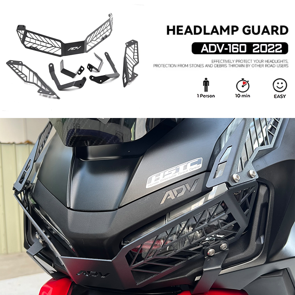 NEW FOR Honda ADV 160 2022 2023 2024 Motorcycle Accessories Front Lamp ...