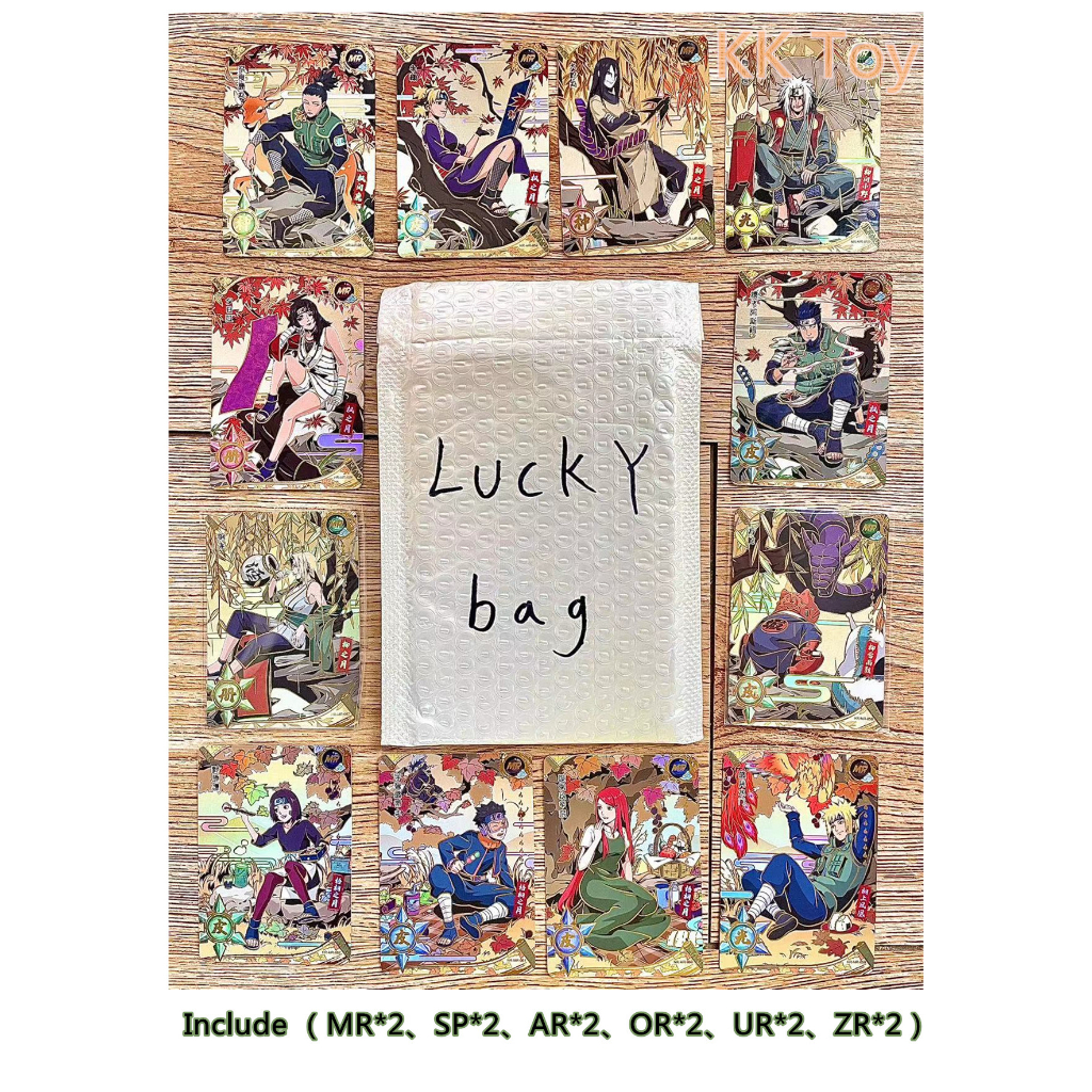 ★KK toy store ★Kayou Naruto cards lucky bag/lucky pack/lucky box，Must ...