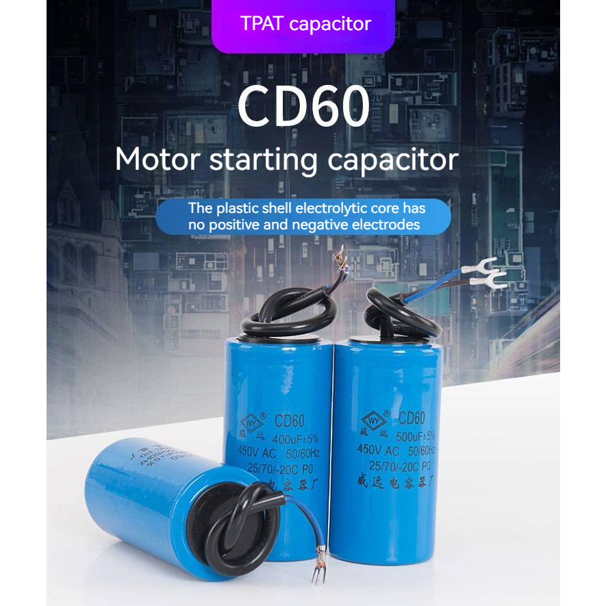 Capacitor Cd60 Motor Running 50uf-500uf ML | Shopee Malaysia